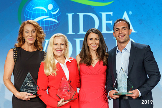 IDEA Award Recipients: A History - IDEA Health & Fitness Association