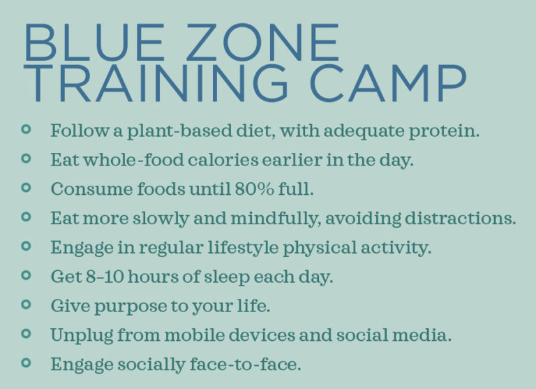 Health Lessons From the World's Blue Zones - IDEA Health & Fitness