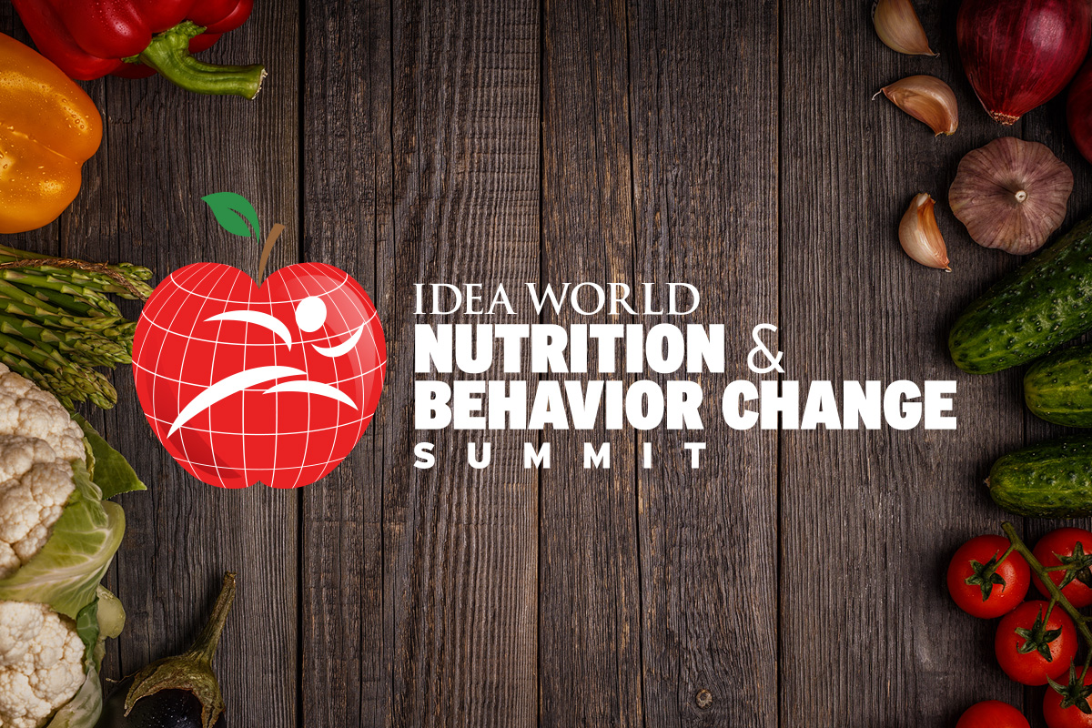 IDEA World Virtual Nutrition & Behavior Change Summit: How to Become a ...