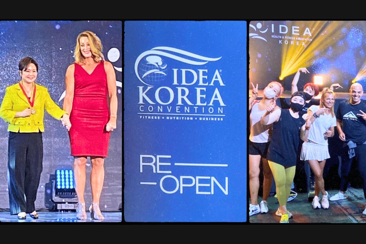 Reopen: 2022 IDEA® Korea Convention - IDEA Health & Fitness Association